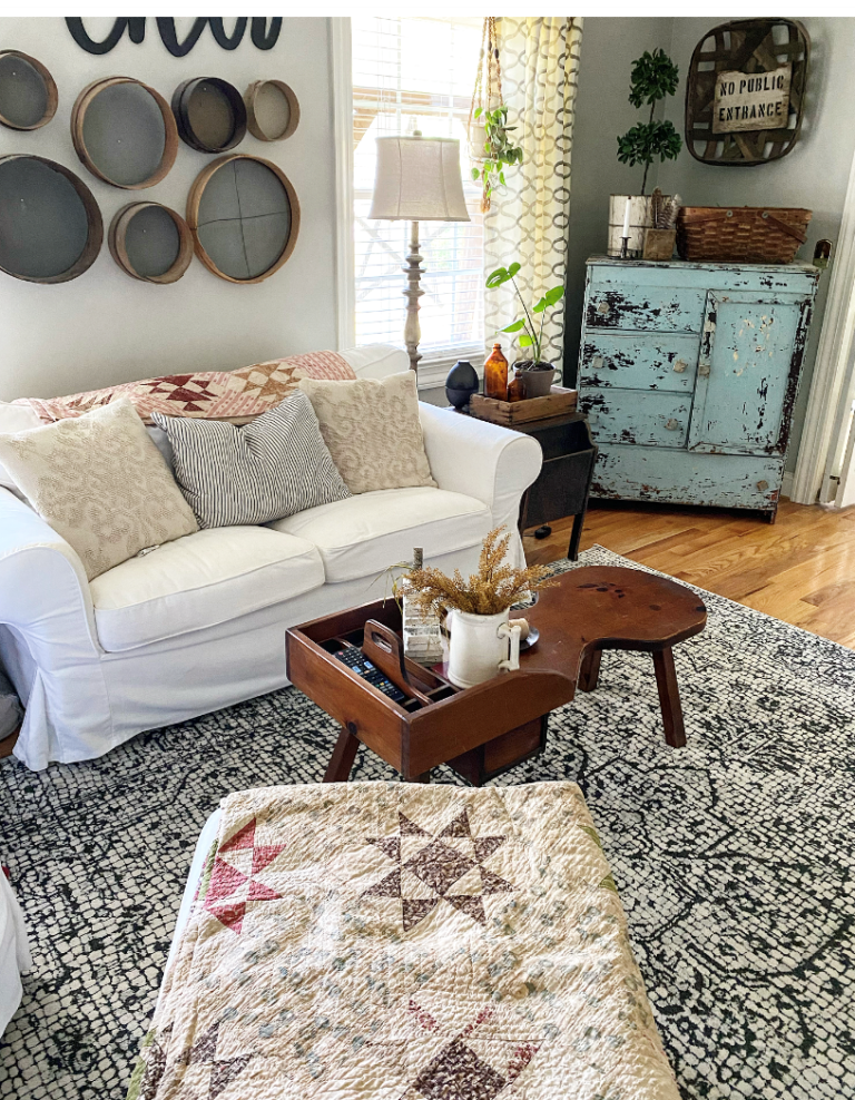 Primitive Farmhouse Fall Home Tour - My Rustic House