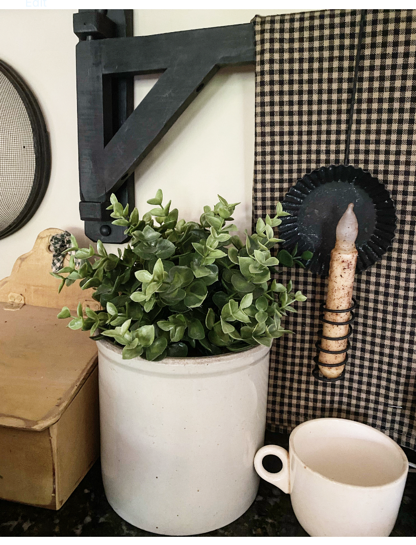 How to Use Vintage Crocks in your Home - My Rustic House